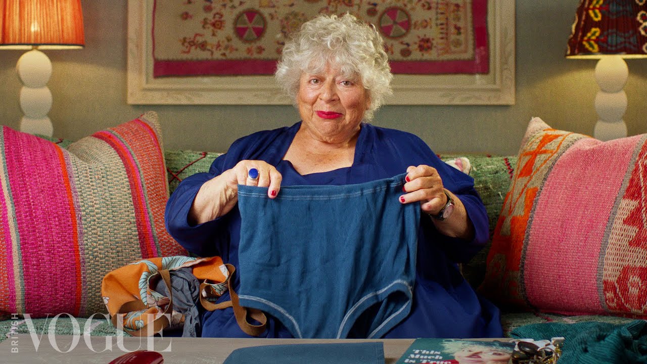 Inside Miriam Margolyes’s Tote Bag | In The Bag - YouTube