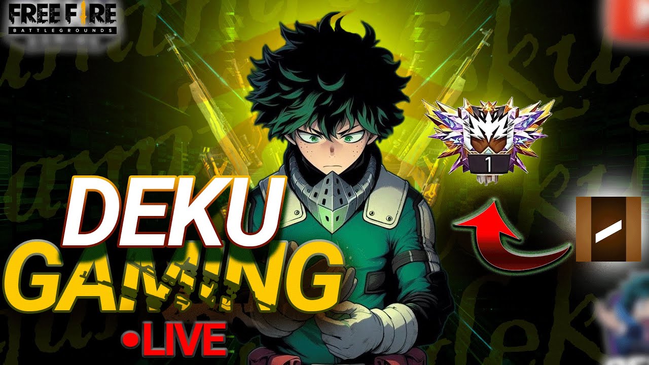 🔴 FREE FIRE LIVE ON DEKU GAMING💗 IN বাংলাদেশ SERVER 😎BR - new season 🔥 Rank Push | #FreeFireLive ...