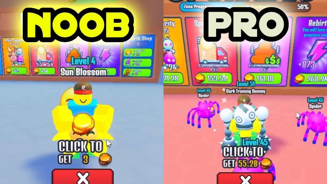 Monster Merge Simulator Noob To Pro | No Robux | Roblox - YouTube