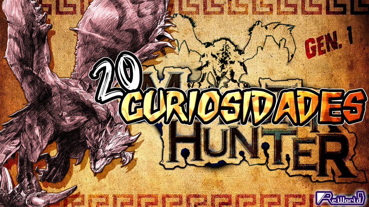 20 Curiosidades de Monster Hunter (Gen. I) - YouTube