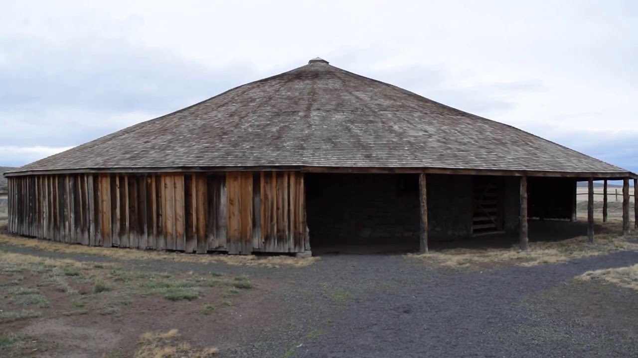 The Pete French Round Barn - YouTube