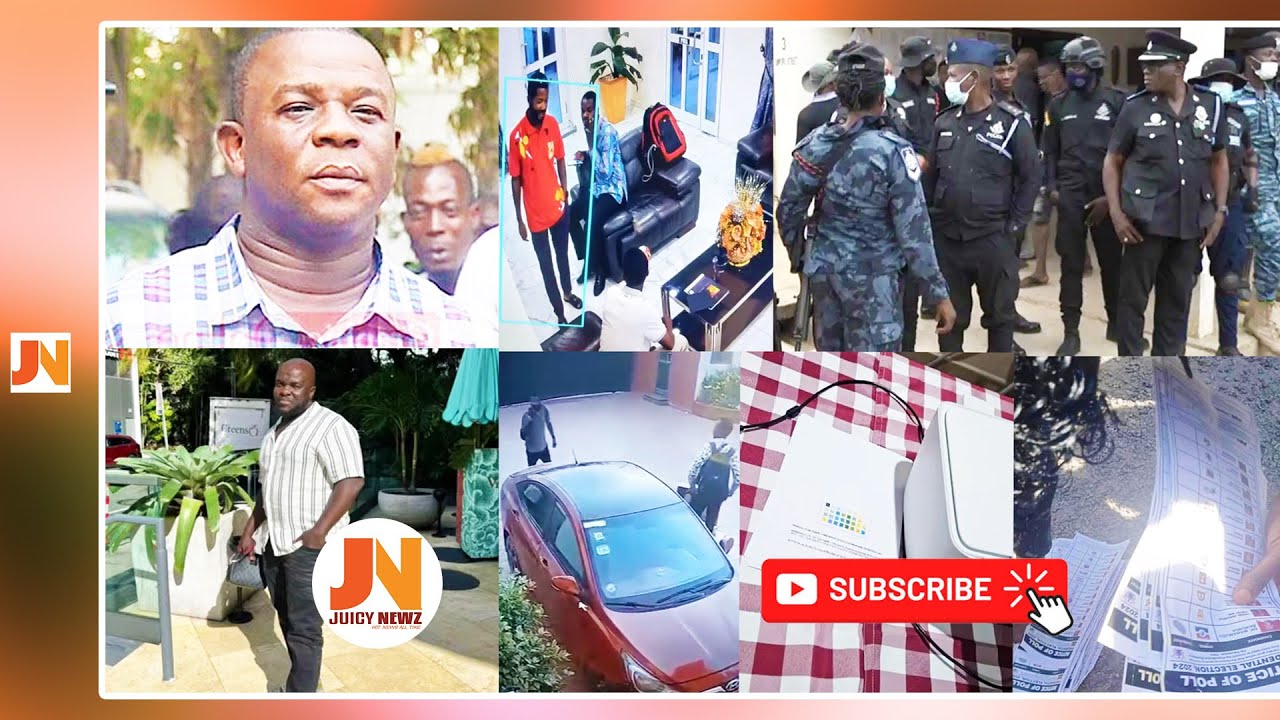 CCTV Capture Guys in Hotel wif BVDs, Ballot Papers, Lord Commey boy ...