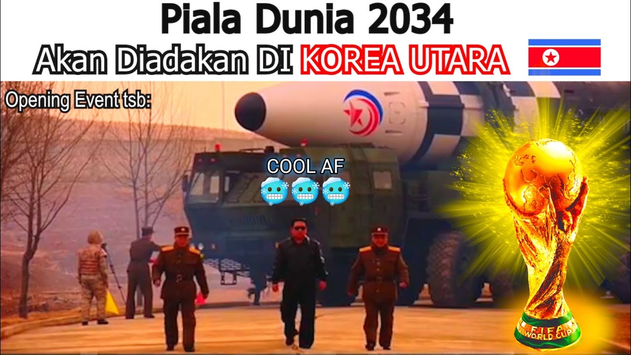Opening World Cup In North Korea 2034🥶🥶🥶 (meme) - YouTube