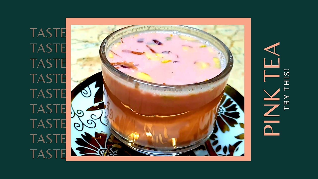 How to make Pink Tea/ Kashmiri Chai - YouTube