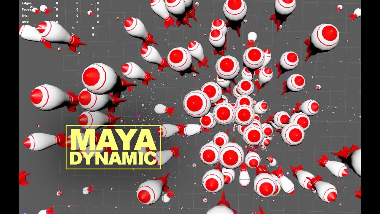 Dynamic Rigid Body - Brick Wall Explode 17060802 - YouTube