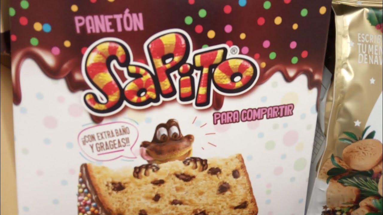 Panetón Sapito con chispas de chocolate - YouTube