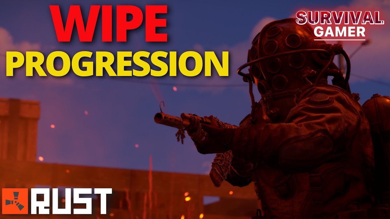 RUST VANILLA - WIPE PROGRESSION -MAIS UM DIA NO PARAÍSO!!!! - YouTube