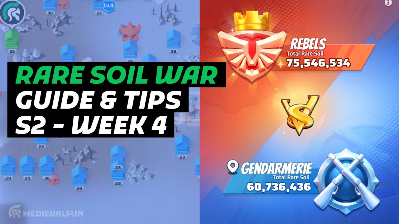 Rare Soil War Guide & Tips - Week 4, S2 | Last War Survival - YouTube