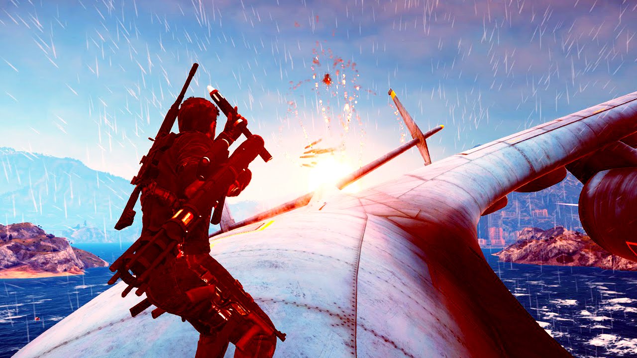 FLYING FORTRESS :: Just Cause 3 PC Gameplay - YouTube