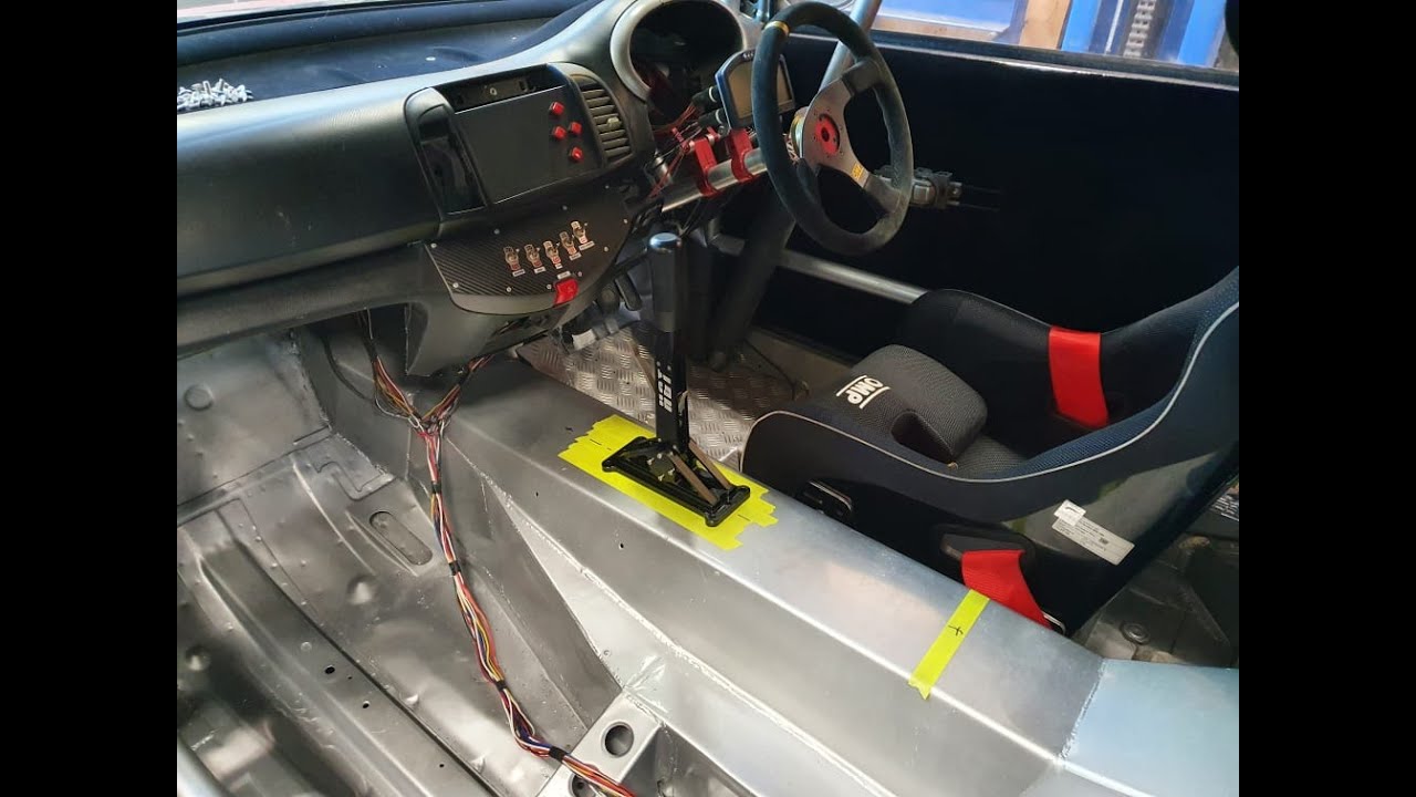 Installation of HGT Sequential gear lever - YouTube