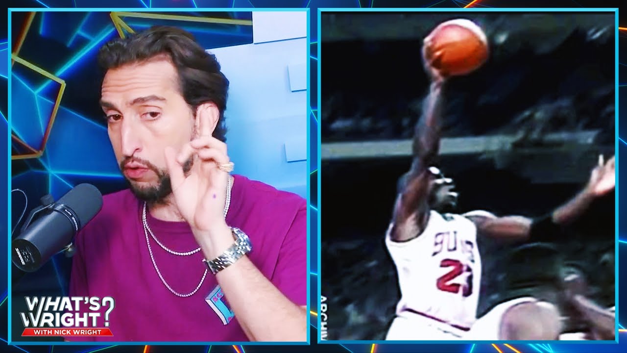 Michael Jordan's switch-hand layup was overrated | What's Wright? - YouTube