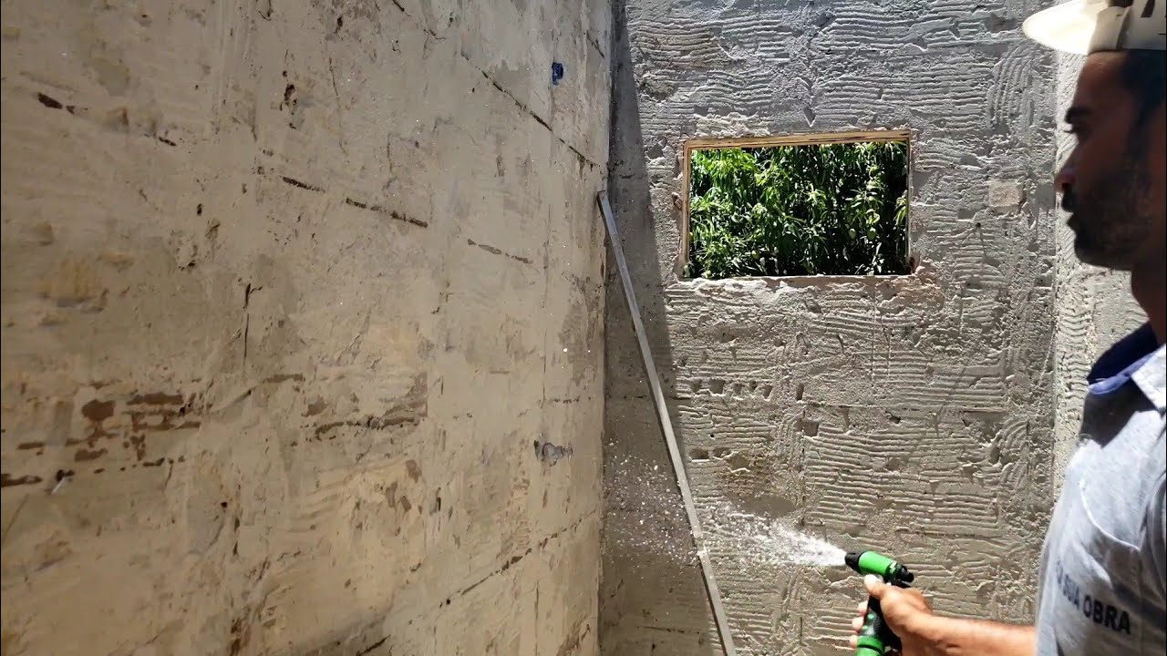 REBOCO DE PAREDE 100% IMPERMEÁVEL - YouTube