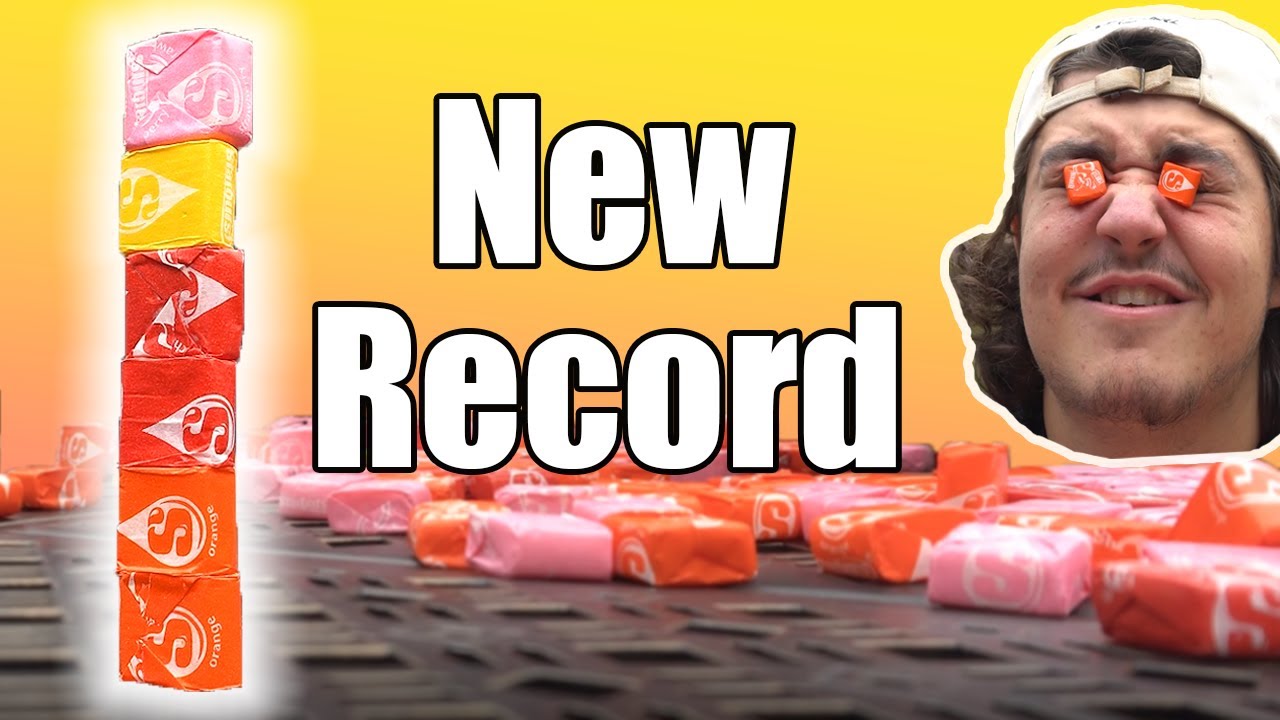 Starburst Stack Challenge!?! *New Record* - YouTube