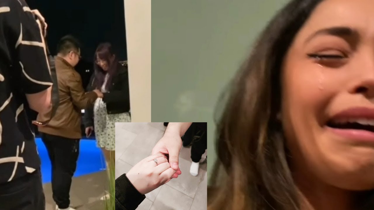 Abe and Wendy got engaged!! (+ reactions and Valkyrae crying) - YouTube