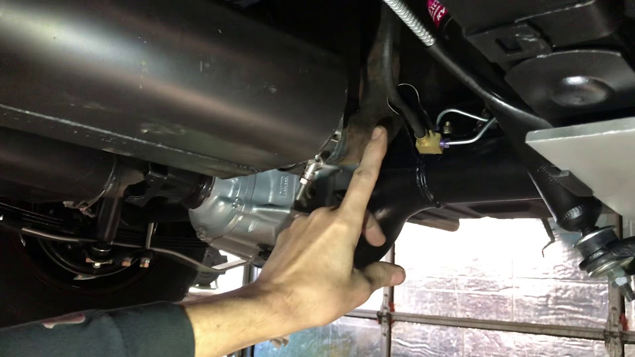 1968 Ford Mustang Restoration 3.55 Posi Rear End - YouTube