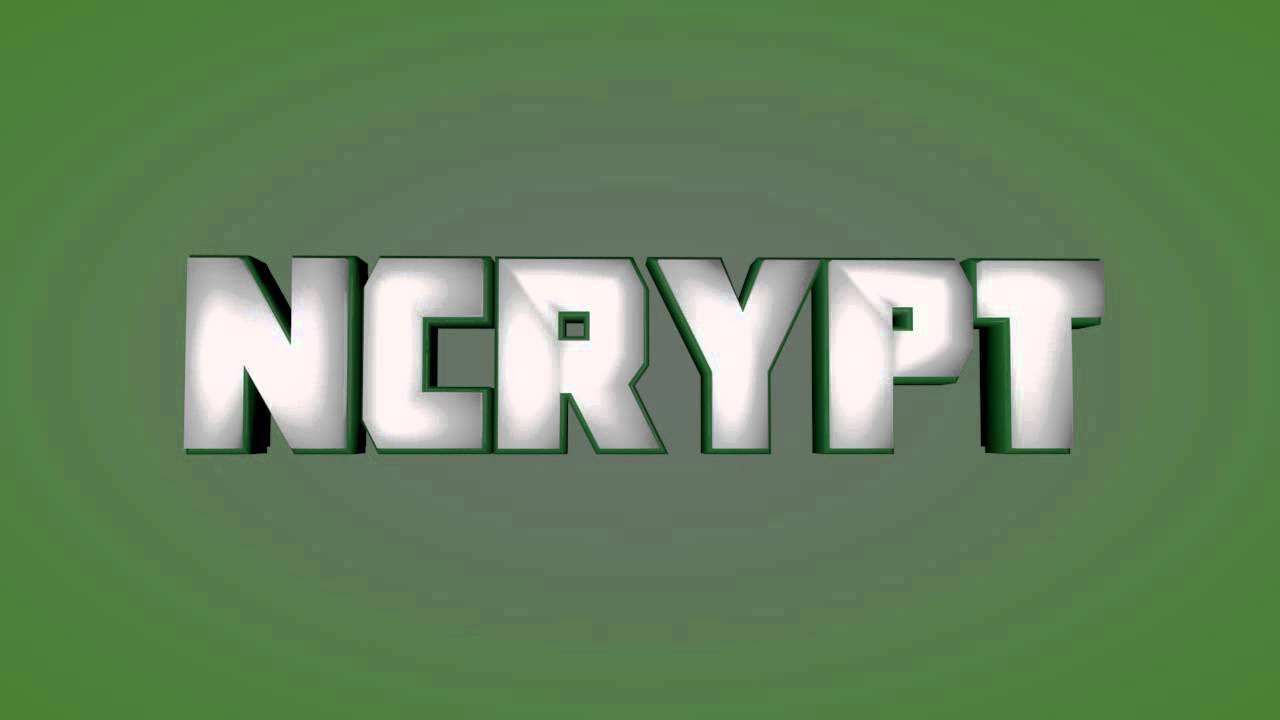 Ncrypt intro contest 2nd try - YouTube