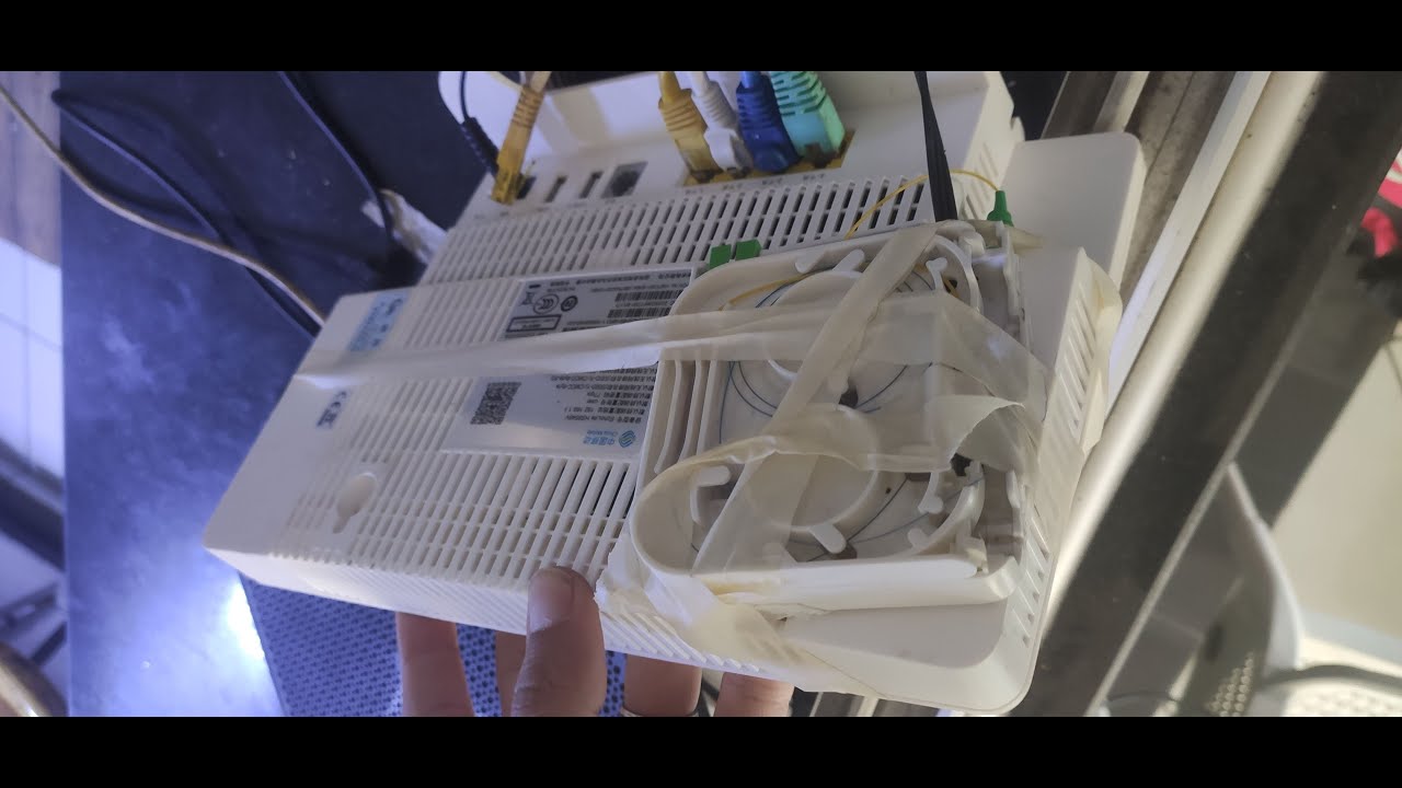 configuration routeur huawei inwi fibre optique - YouTube