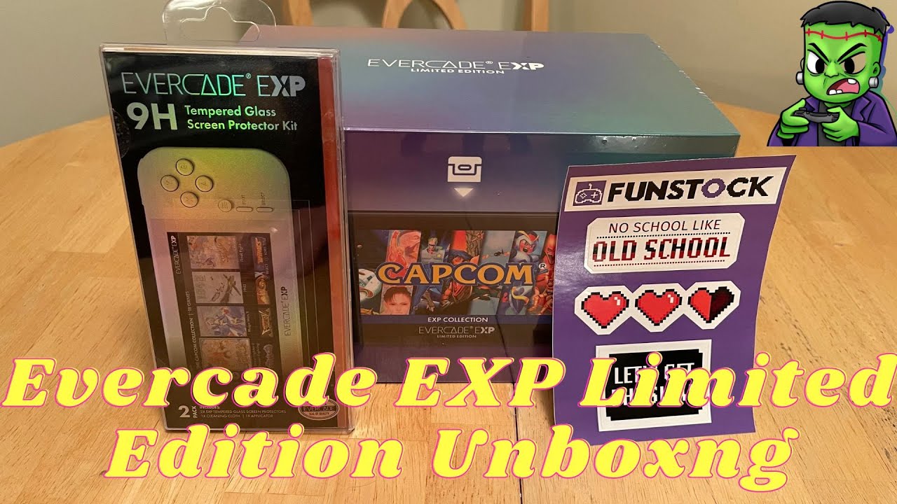 Evercade EXP Limited Edition Unboxing - YouTube