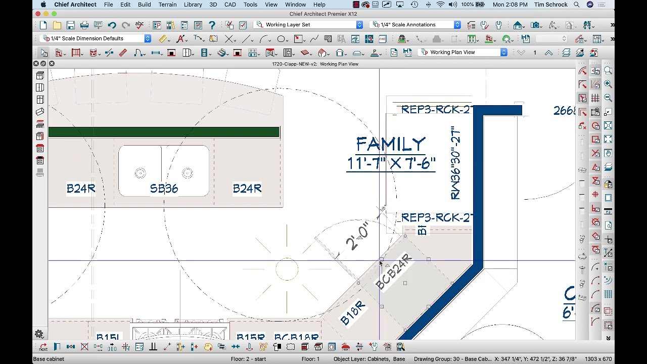 #BONUS Tip: QUICKLY Change Cabinet Hinge Side | Chief Architect Tutorial - YouTube