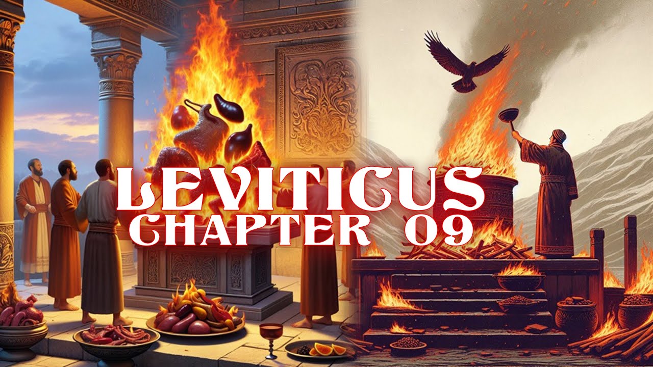 Leviticus Chapter 9 Verses 1 to 24 - YouTube
