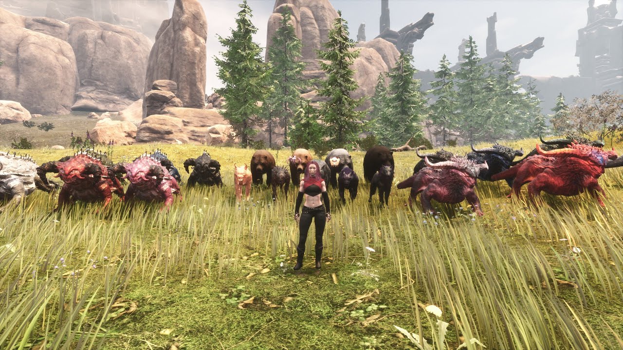 Conan exiles age of heroes, VAM designs/wings of Valhalla mod. Pets ...