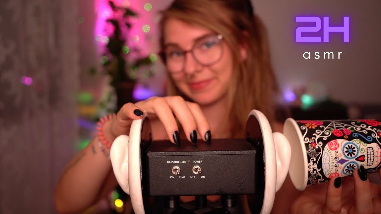 ASMR LAYERED SOUNDS - Top Triggers With 3Dio | NO TALKING | Stardust ASMR - YouTube