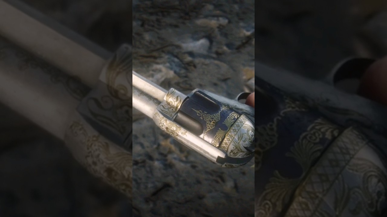 ¡REVOLVER CATTLEMAN PERZONALIZADO! # RDR2 # OUTLAW # ARTHUR MORGAN ...