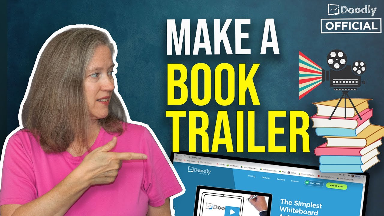 Make a Book Trailer WITH DOODLY!! - YouTube