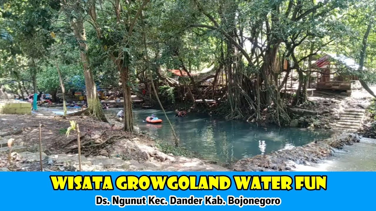 WISATA GROWGOLAND WATER FUN || Tempat wisata yang memiliki air sangat ...