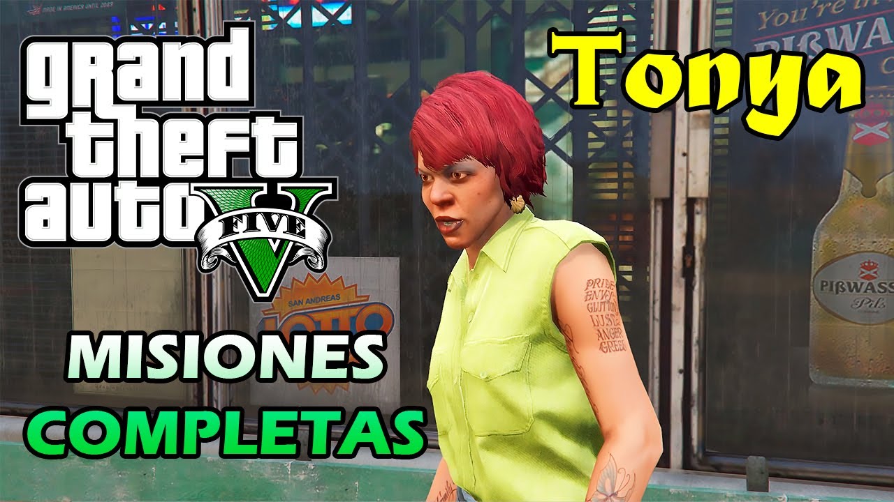 Grand Theft Auto 5 Todas las Misiones de (Tonya) - YouTube