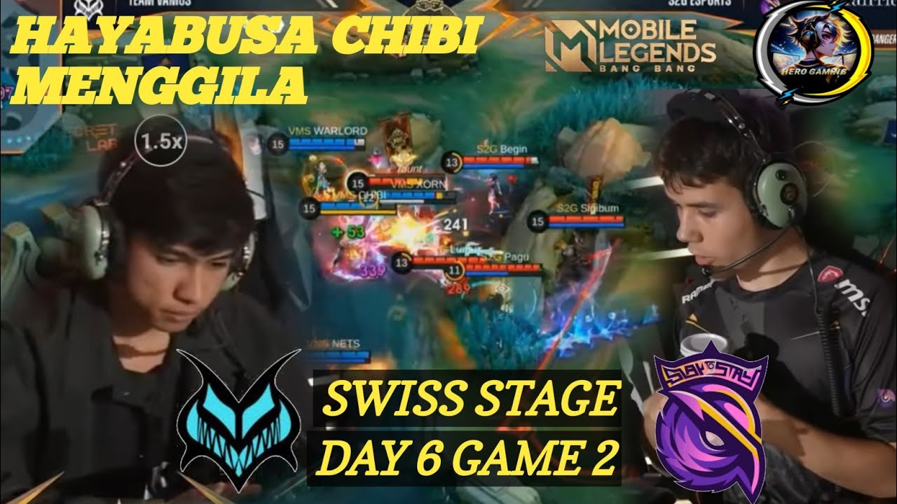 HAYABUSA CHIBI MENGGILA || "ADA APA DENGAN S2G" !! VAMOS VS S2G ~ SWISS ...