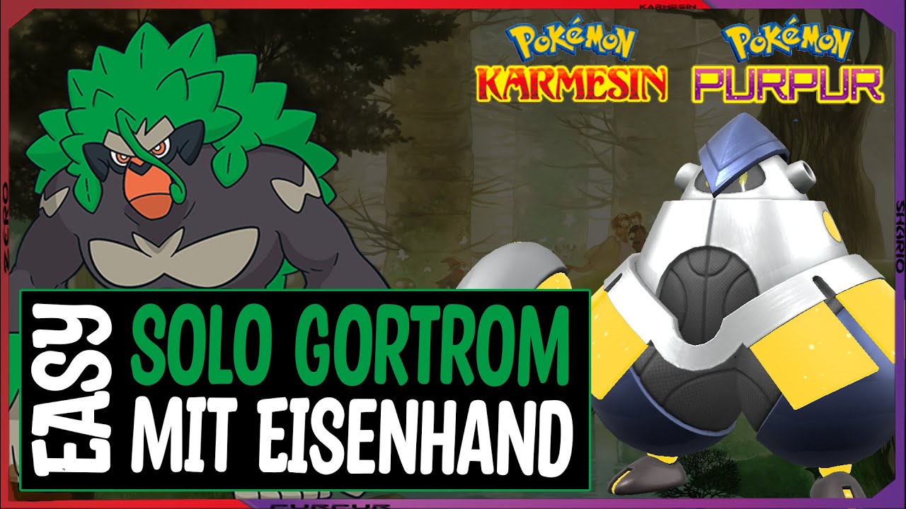 Eisenhand Solo gegen Titan Gortrom ! | Pokemon Karmesin & Purpur 7 ...