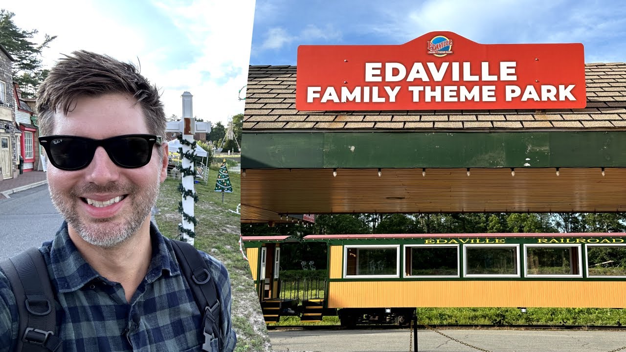 Edaville Family Theme Park • Christmas in July Opening Day 2023 - YouTube