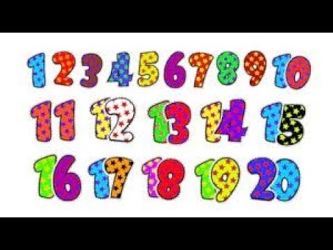 Colorful Number 1 to 20 for Kids - 12345678910-Numbers for Kids - ABC ...