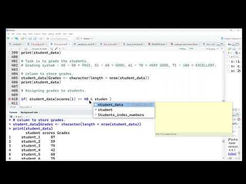 Lesson 08 - Mastering "for ( )" loop in R! - YouTube