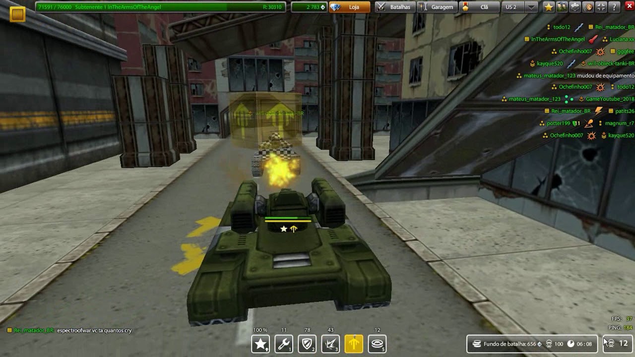Tanki Online-Testando Viking e Striker m1-Testing Viking and Striker m1 ...