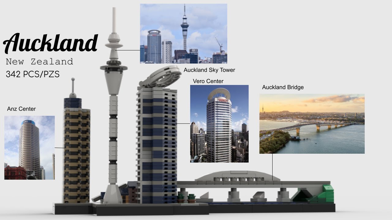 I built AUCKLAND New Zealand with LEGOS! - YouTube