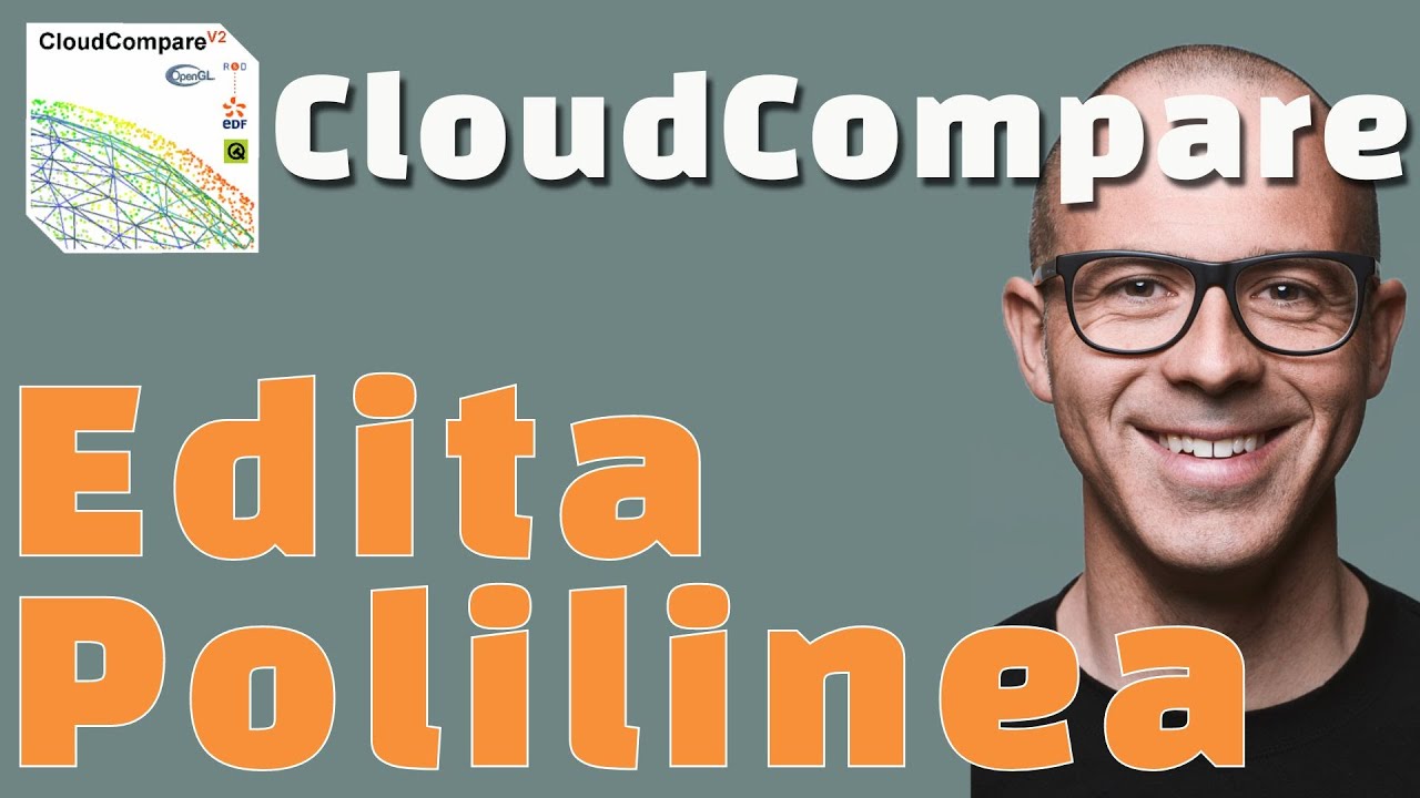 CLOUD COMPARE - Edita POLILINEA, smussala e CREA UNA NUVOLA DI PUNTI su di essa - YouTube