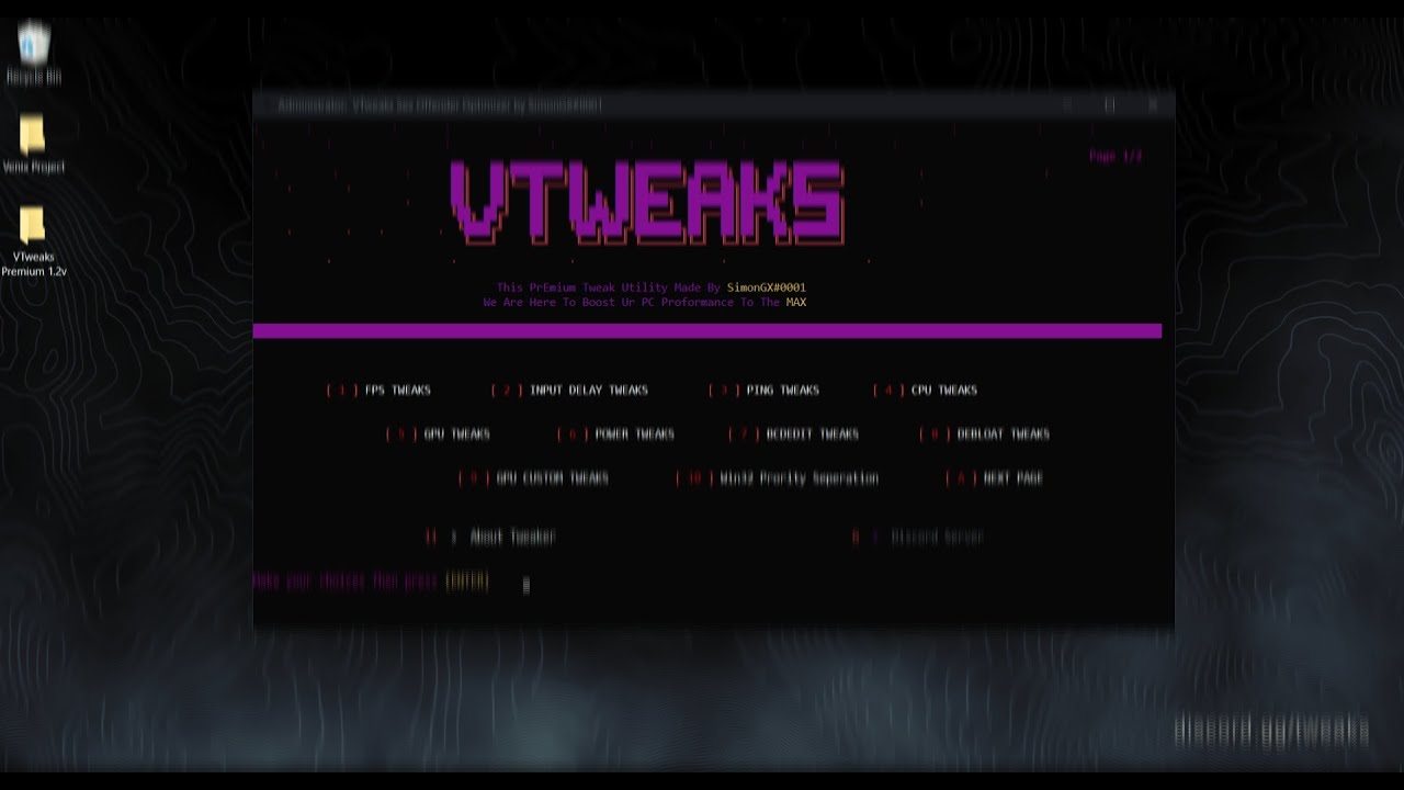 Top best all in one Tweaker🔧 ~ Includes Fps, Input Delay, Ping, Bcdedit ...