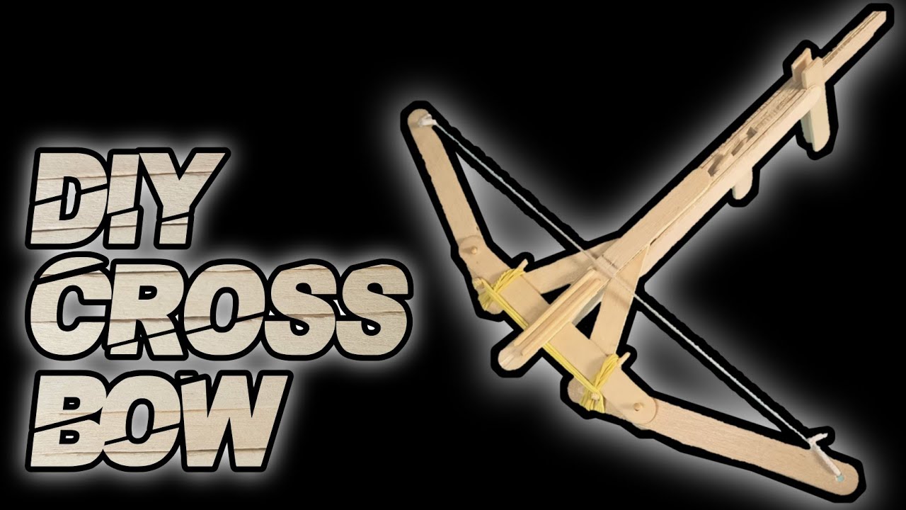 How to make CrossBow Popstick _ DIY toy for kids | Invention PH - YouTube