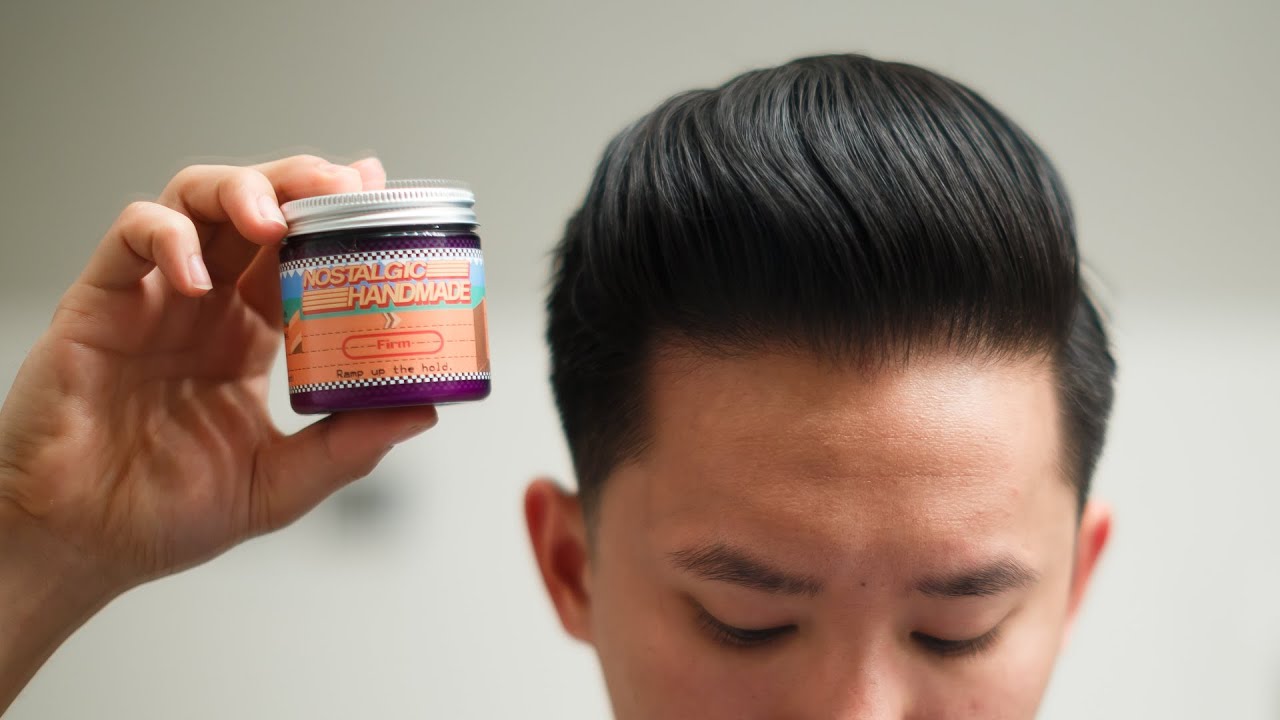 Nostalgic Handmade Firm Pomade Review -- Cocoa Puffz - YouTube