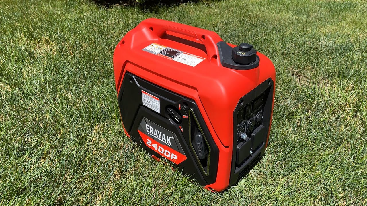 ERAYAK 2400P Inverter Generator Review and Test - YouTube