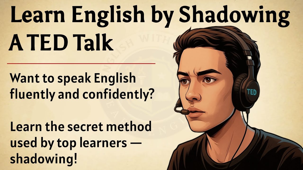 TED Talk Shadowing: Effortless English Learning || Graded Reader ...