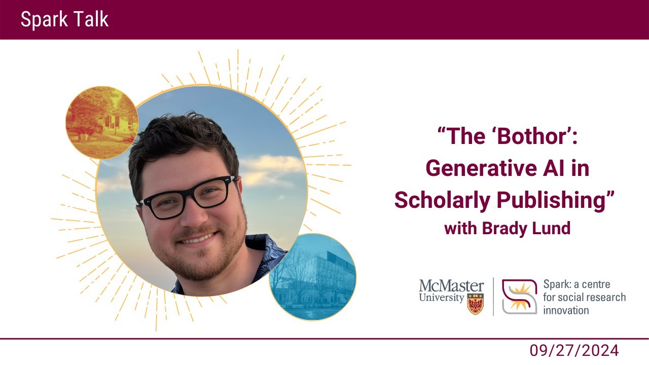 Spark Talk “The ‘Bothor’ Generative AI in Scholarly Publishing” by ...