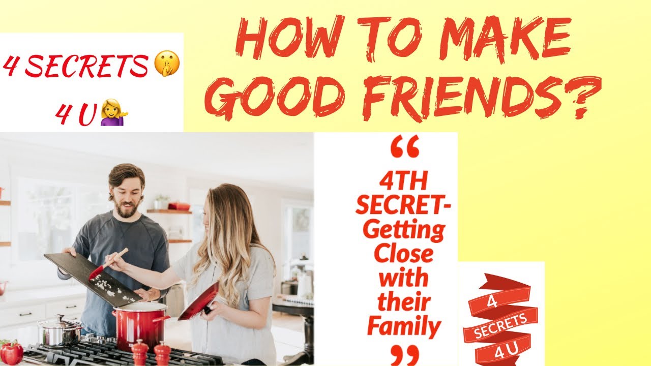 How to Make Good Friends?🤔🤗 Interesting 4 Secrets👌100% Effective 💁🏻 ...