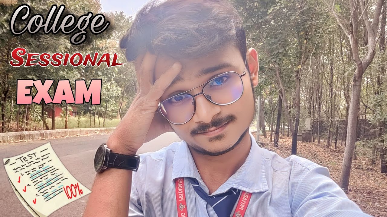 College Sessional Exam Vlog 🥲 - YouTube