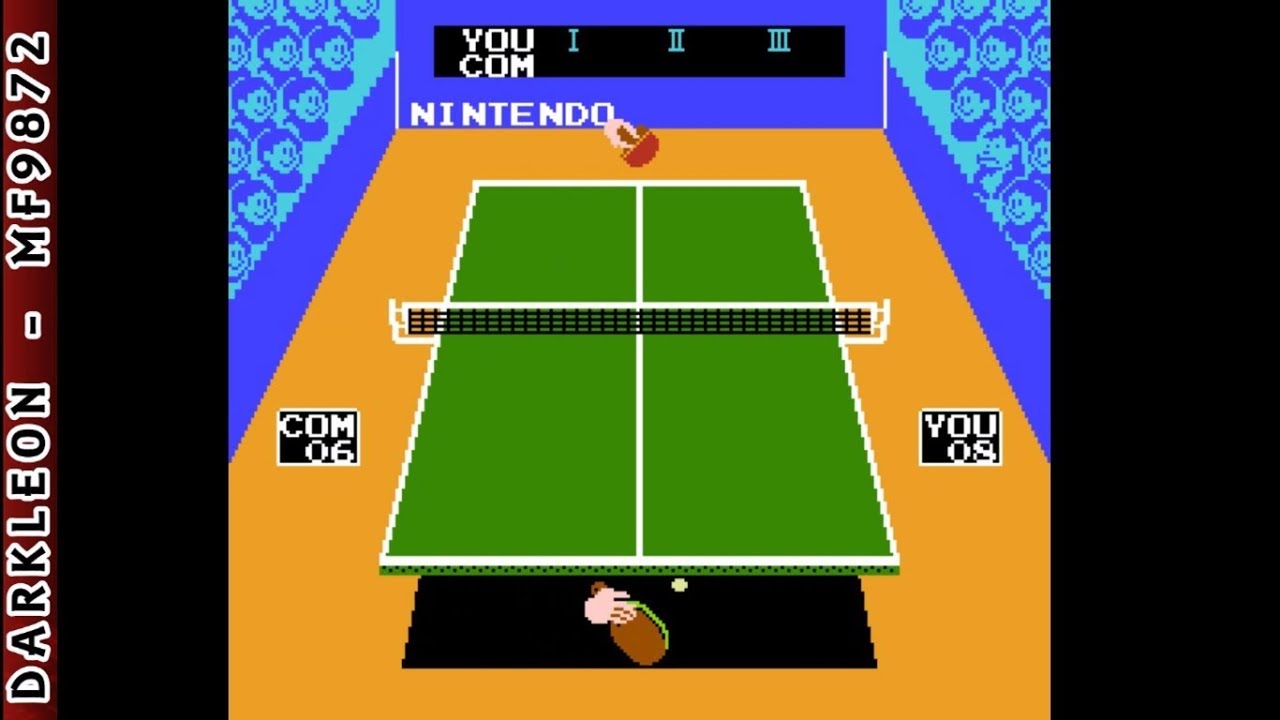 Famicom Disk System - Smash Ping Pong (1987) - YouTube
