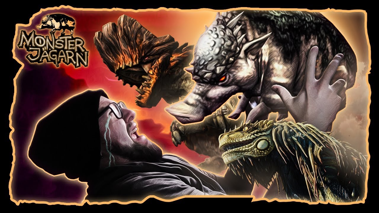 MOSSWINE ATTACKERAR! (ft. Great Jagras & Barroth) | MHW BETA #1 - YouTube