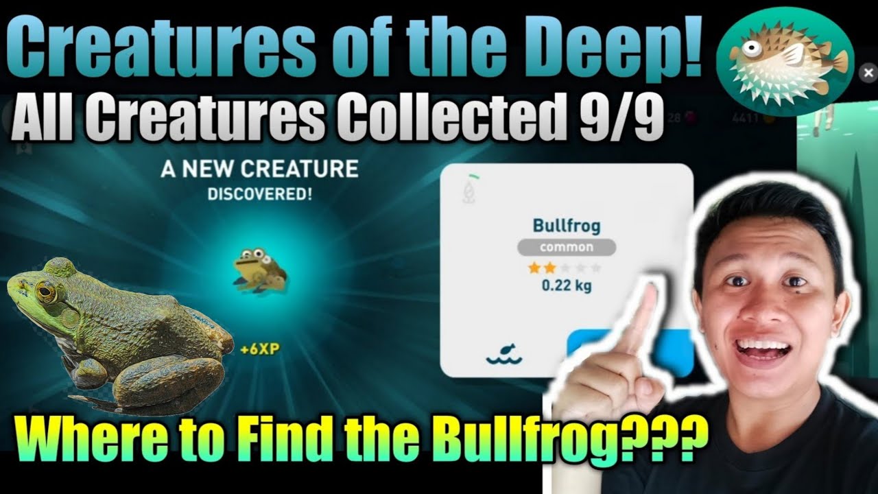 Bullfrog Creatures of the Deep - How to Catch Bullfrog Location - YouTube