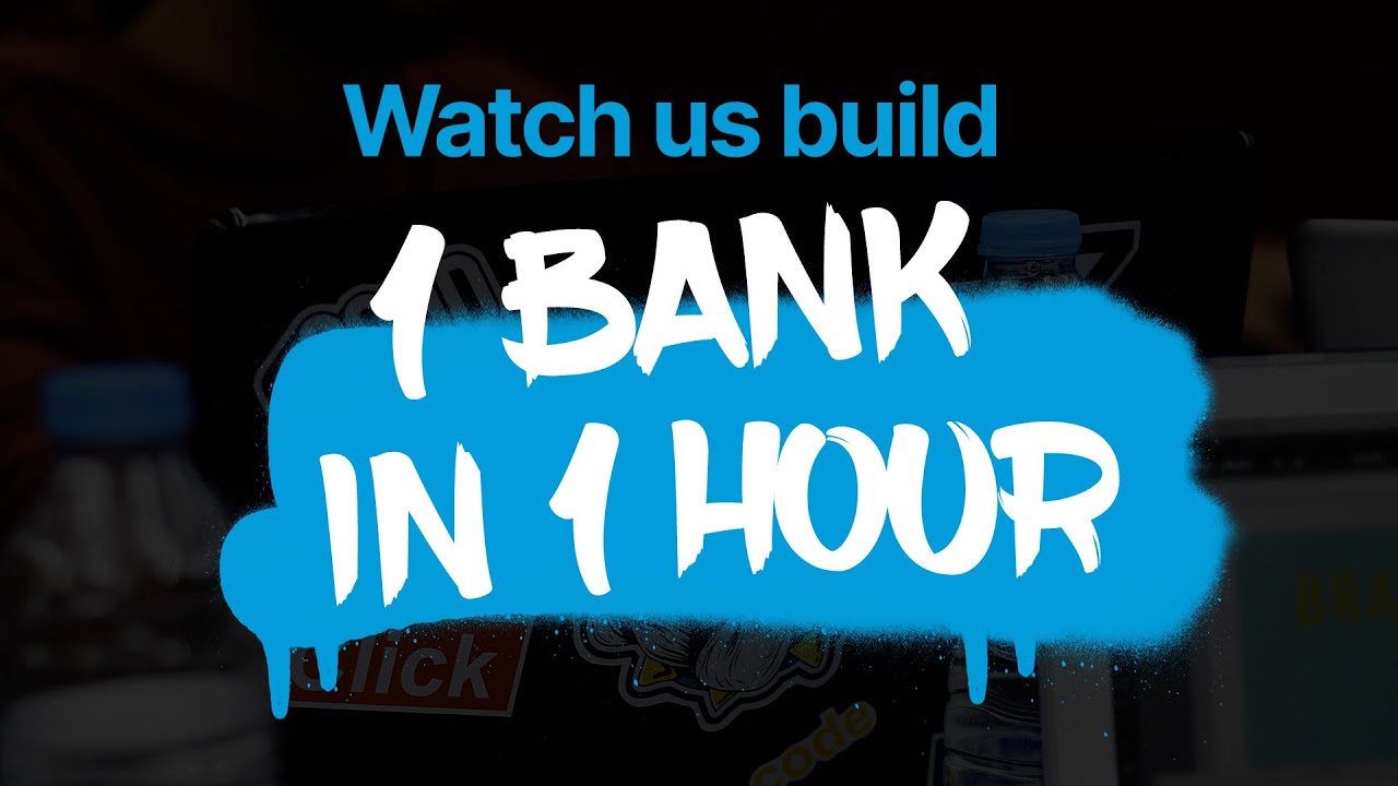 Launch a bank in 1 hour - YouTube